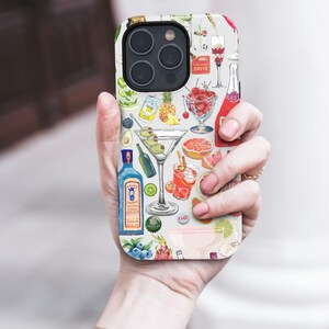 Coquette Martini Collage Magsafe Phone Case, Y2K Cocktail Aesthetic ...