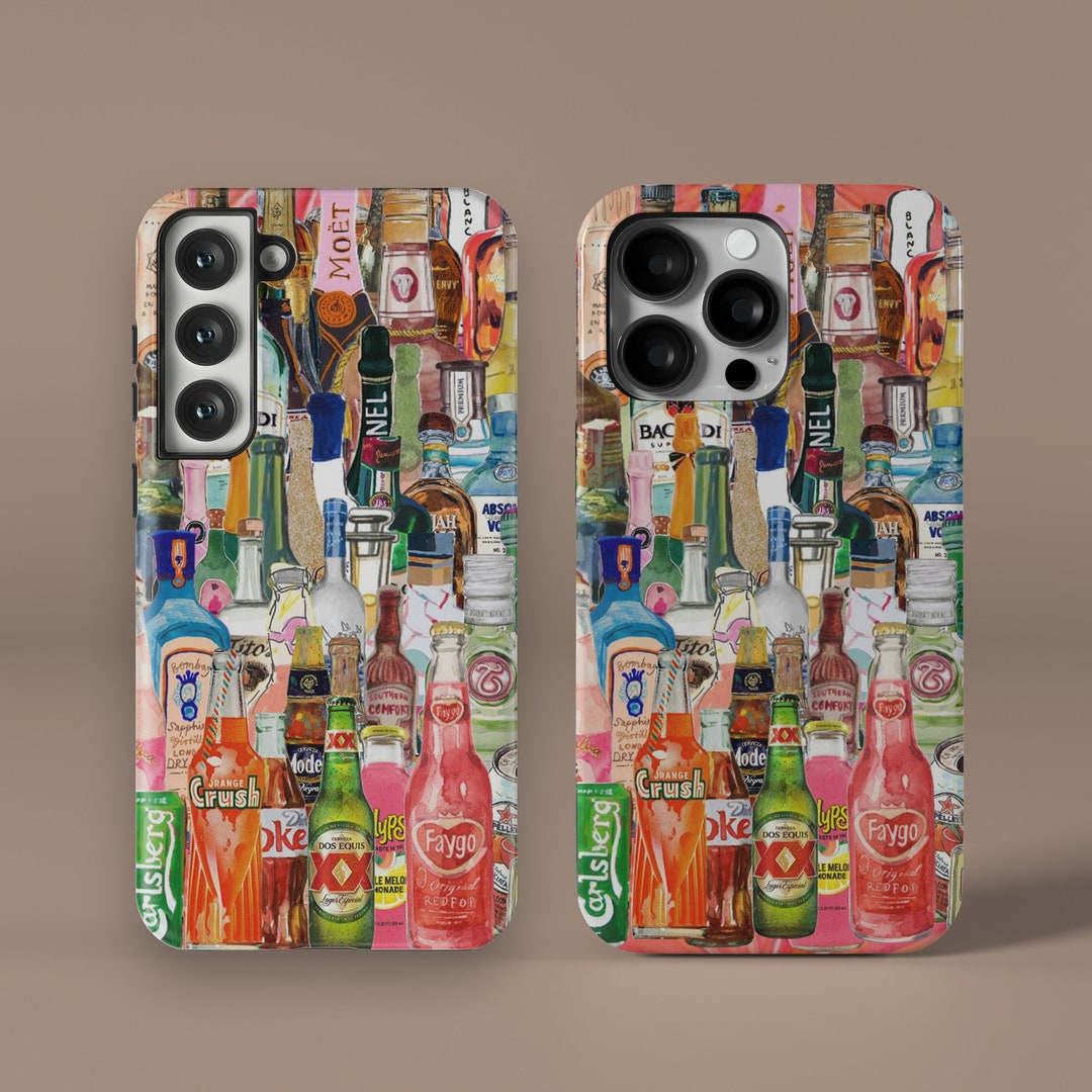 Coquette Y2K Aesthetic Alcohol Collage Magsafe Phone Case, Spirits Beer ...