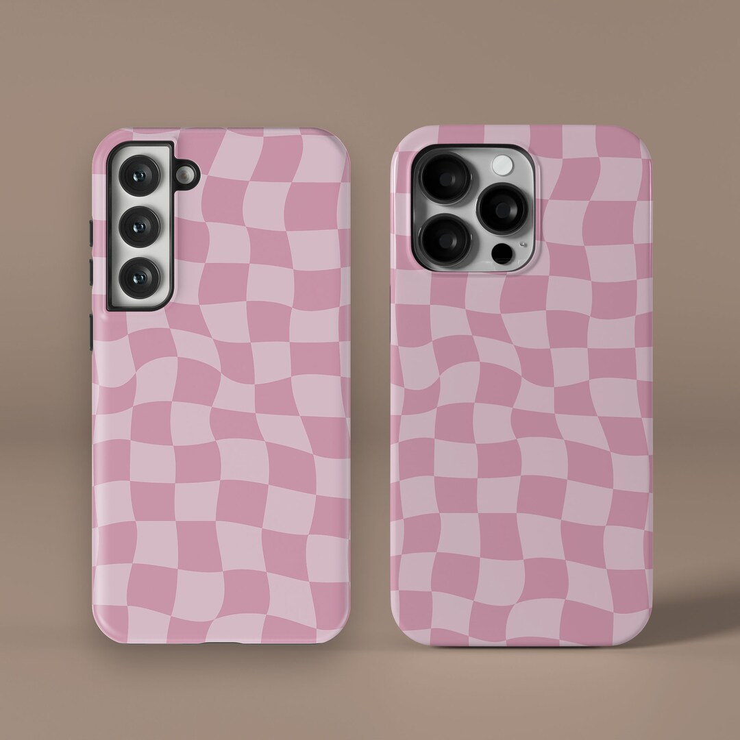 Barbie Color Distorted Checkered Magsafe Phone Case for iPhone 14 13 12 ...