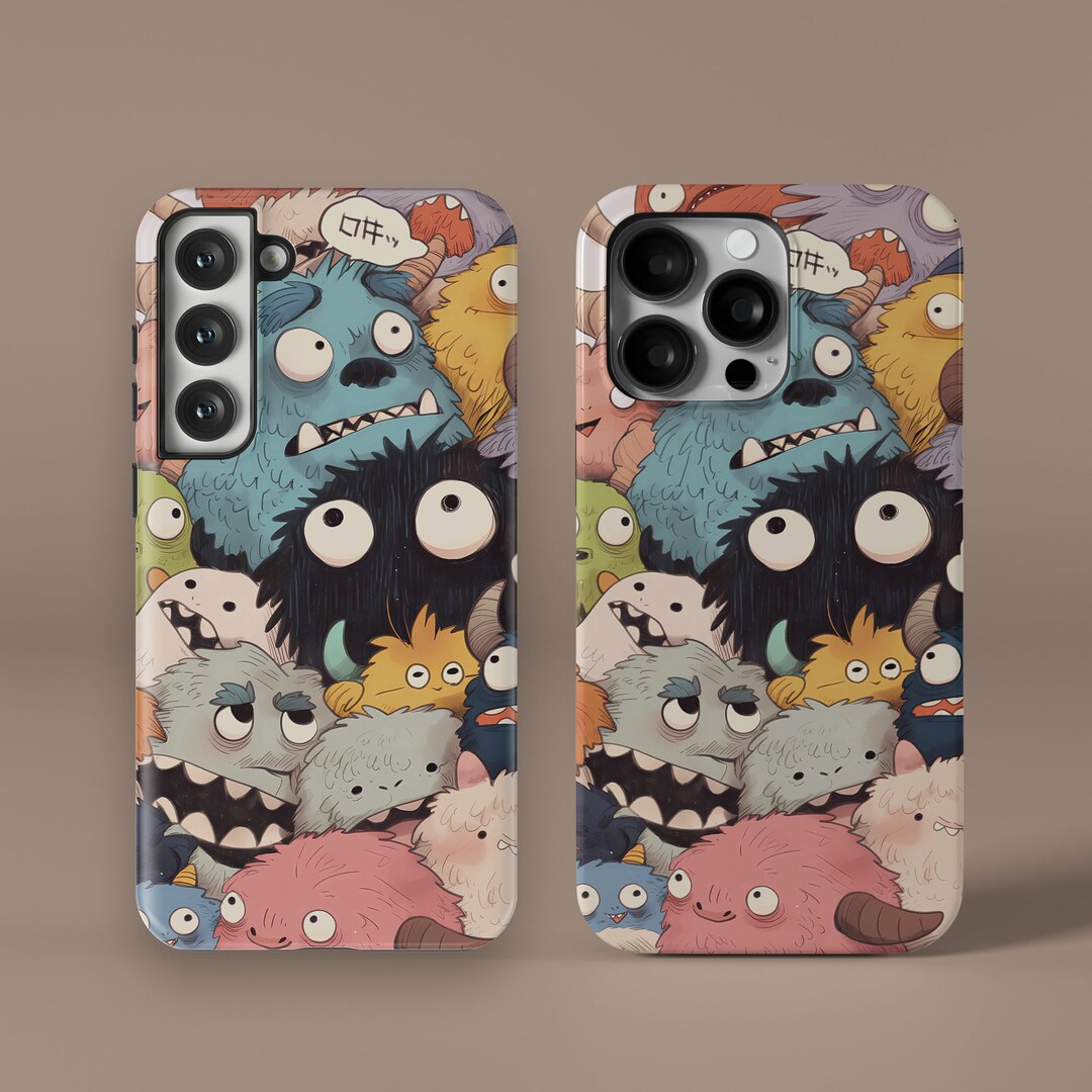 Cartoon Funny Soot Sprites Magsafe Phone Case, Kawaii Aesthetic Designe ...