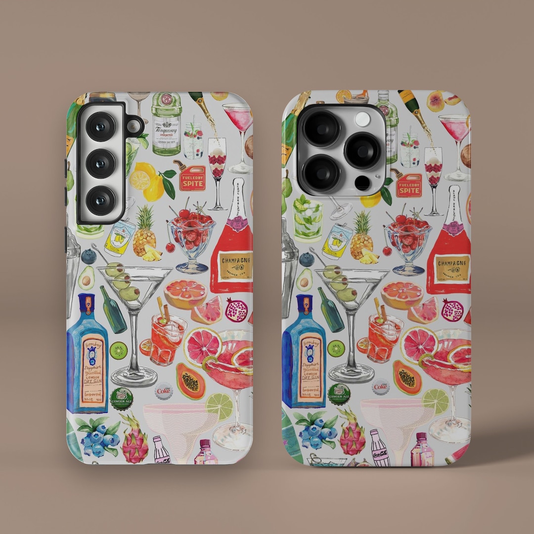 Coquette Martini Collage Magsafe Phone Case, Y2K Cocktail Aesthetic ...