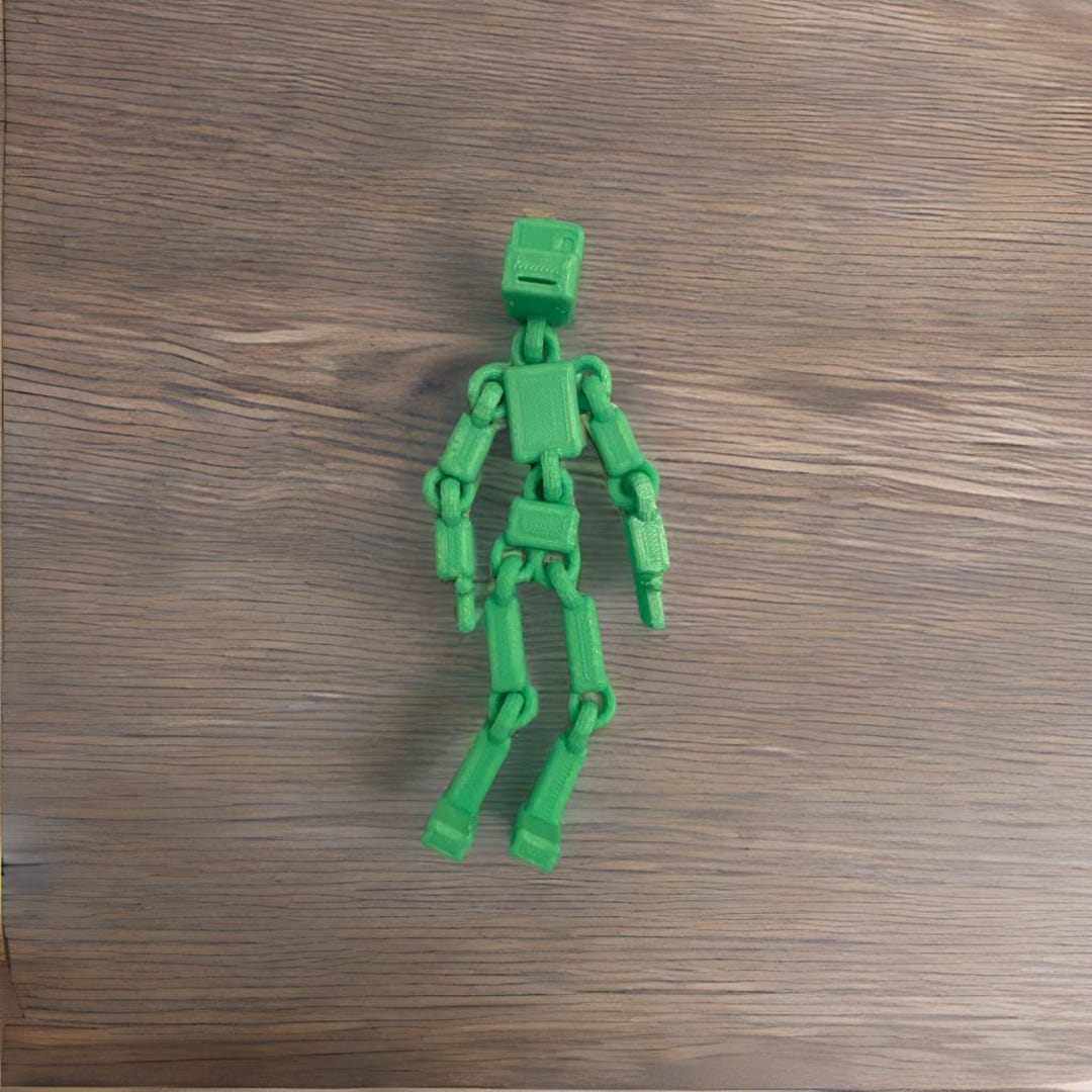 Fun 3d-printed Ragdoll Robot Customizable Tactile Fidget Toy for Focus ...