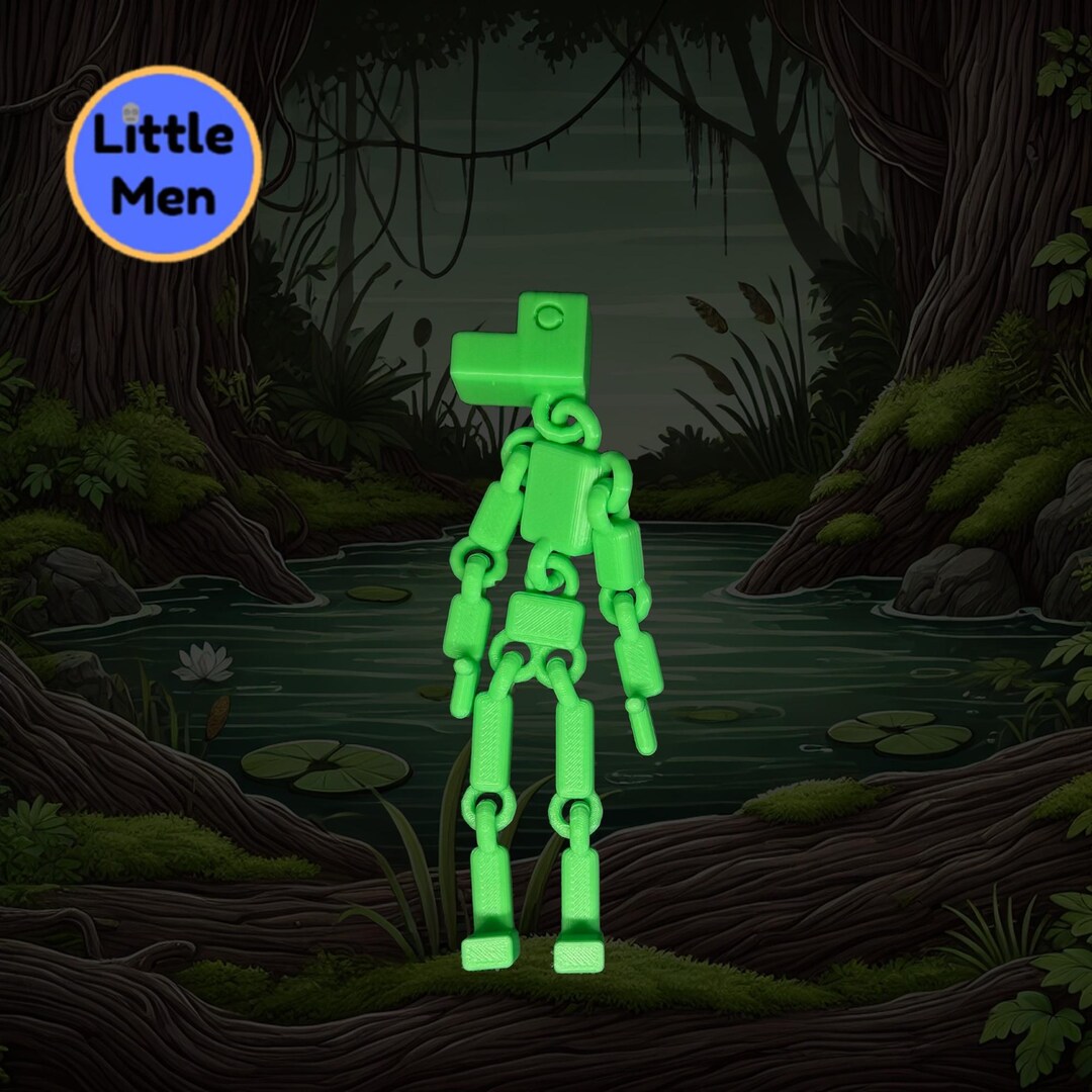 Articulated Reptile 3D Printed Ragdoll Flexi Toy for ADHD, Stress ...