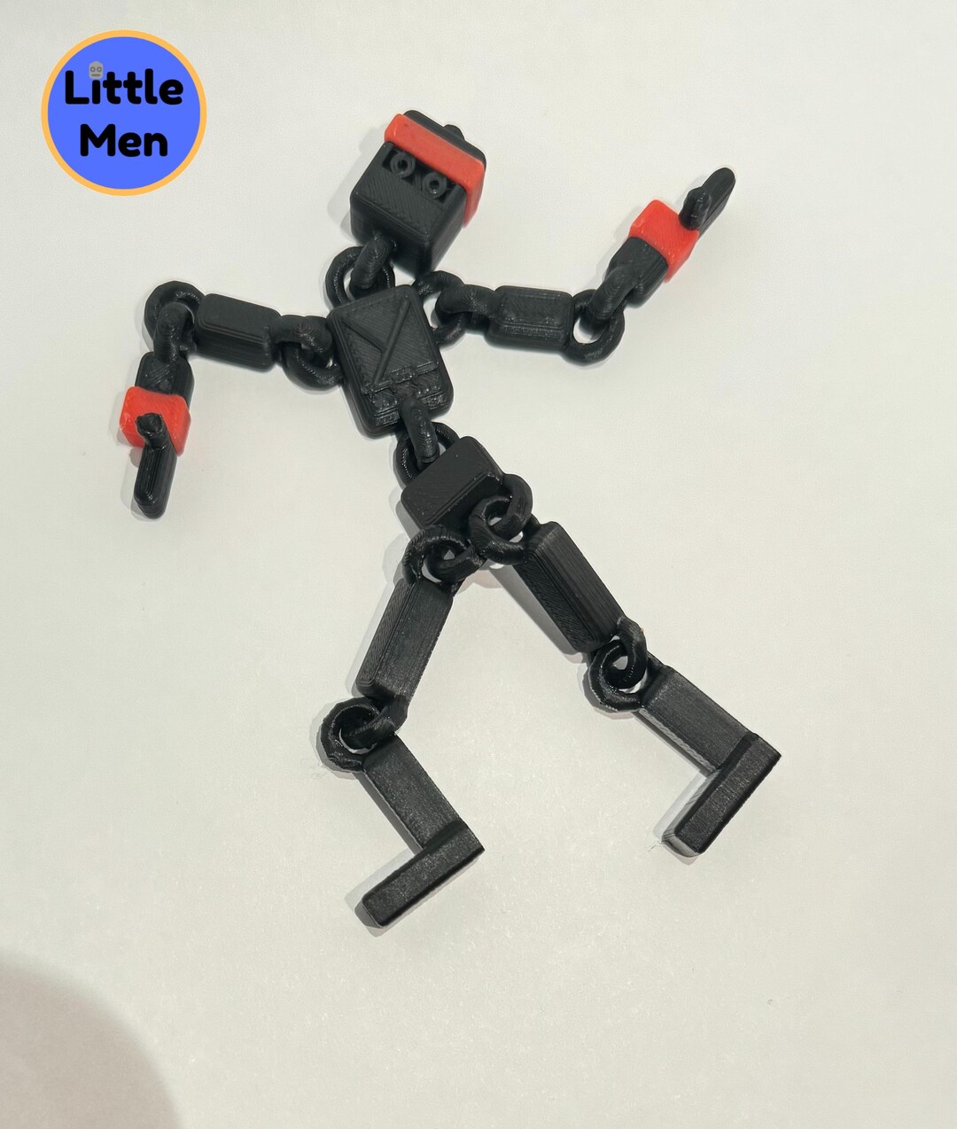 Articulated Fidget Robot Ragdoll 3d-printed Toy Ninja - Etsy