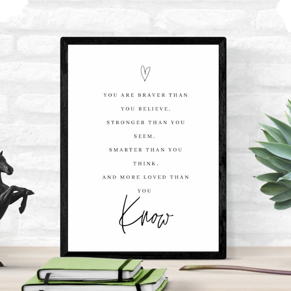 You Are Braver - Etsy