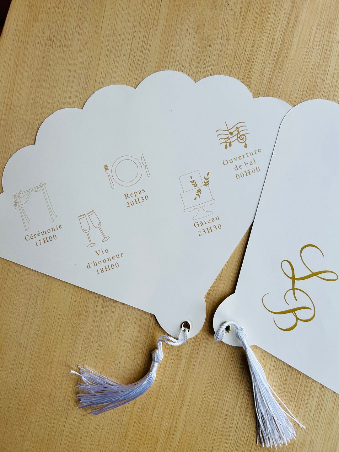 Program Fans - Wedding Program Fans - Wedding Program - Personalized ...