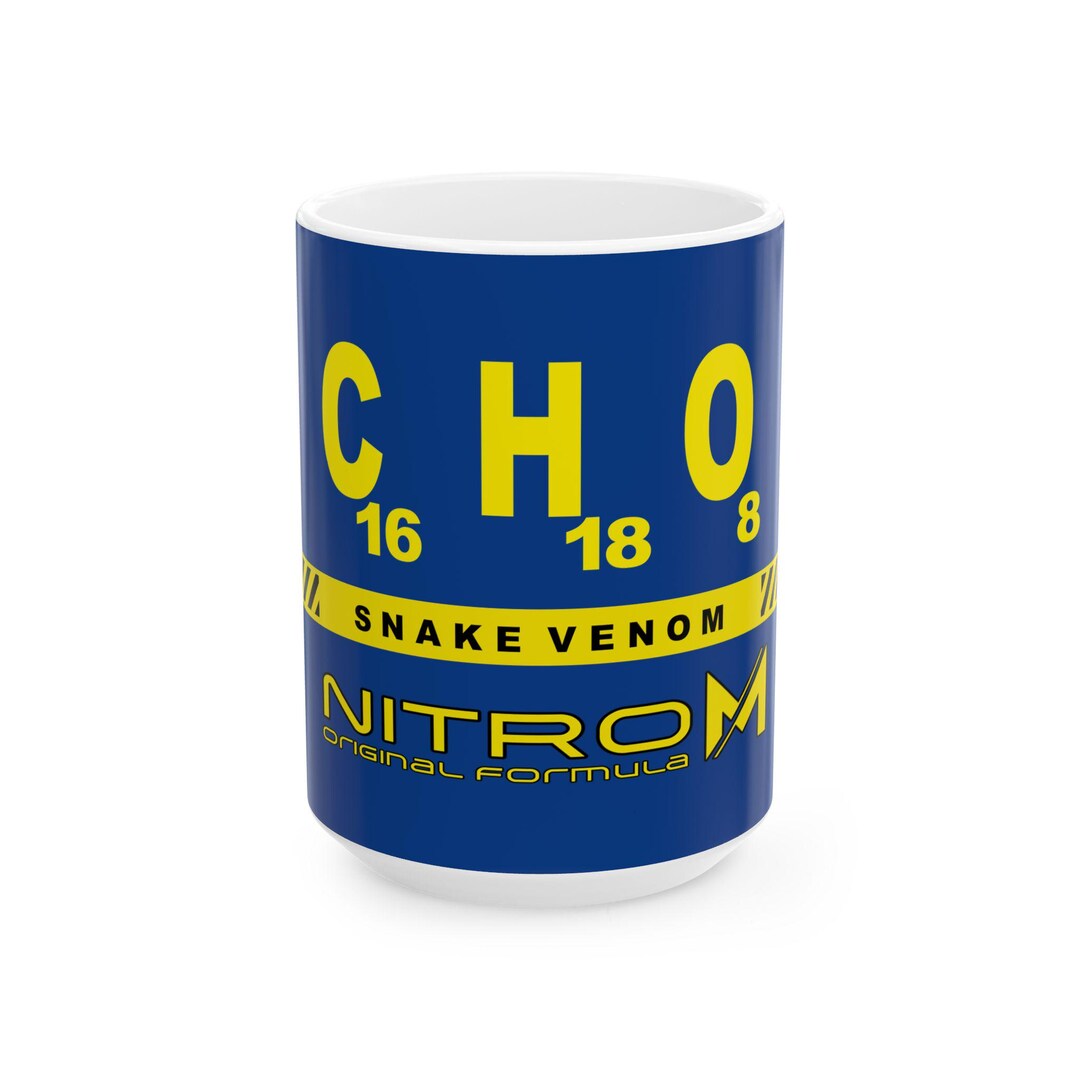 Nitrom Original Formula " SNAKE VENOM " Mug -coffee Lovers, Gift for ...