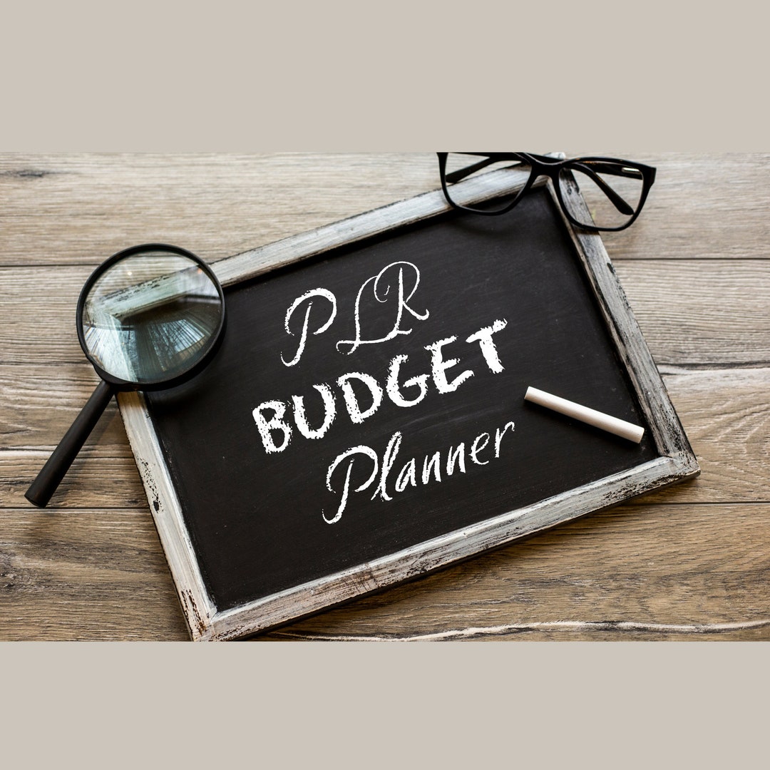 Budget Planner Template Bundle With Private Label Rights PLR - Etsy
