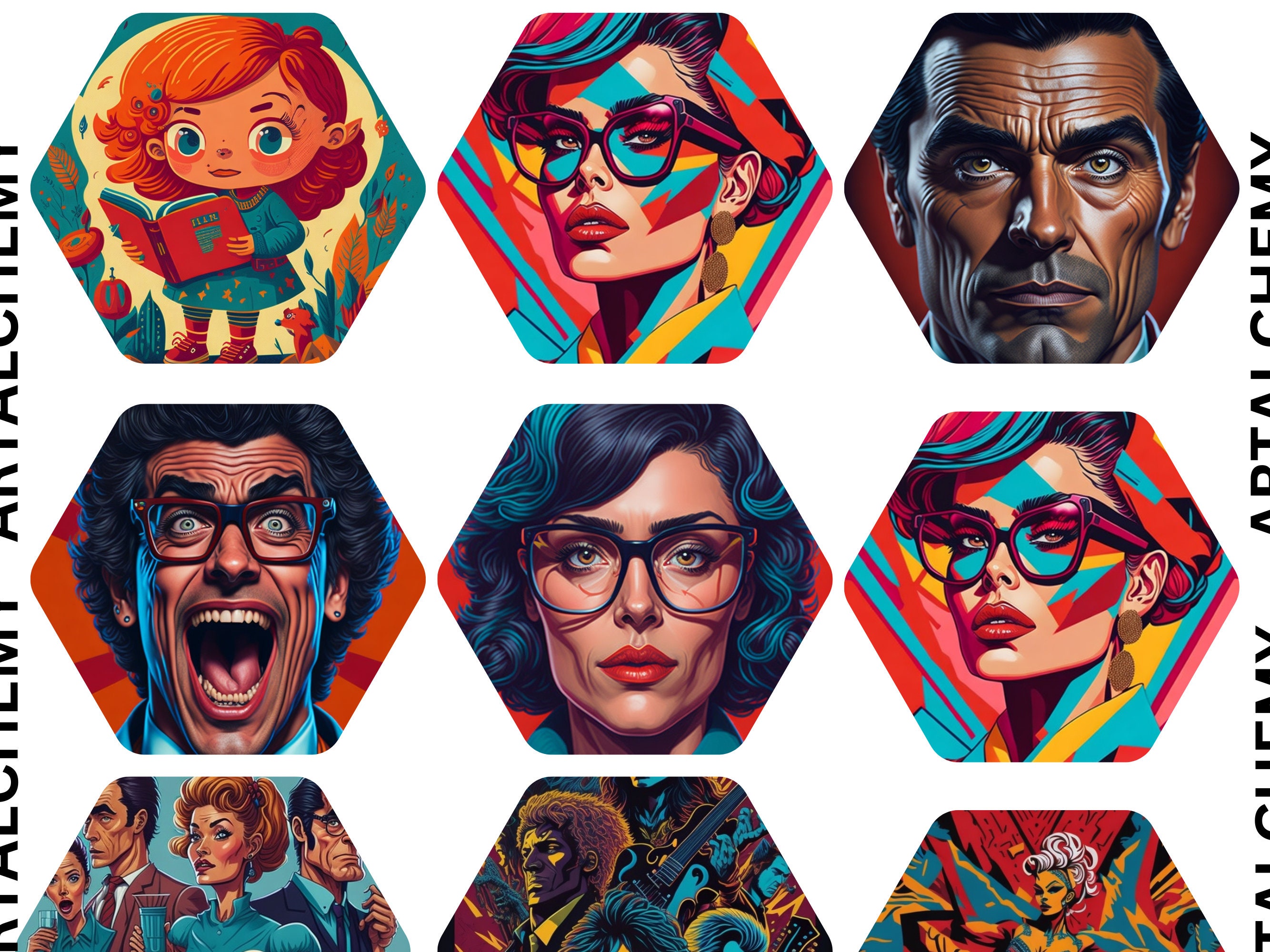 Get Creative With AI Art Prompts, Pop Art Icons Edition | Digital Art ...