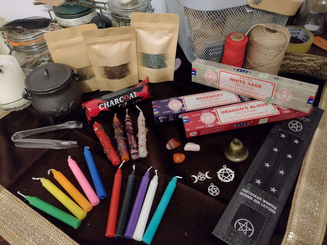 ULTIMATE Witches Curios and Supplies Set Large Value, Largely ...