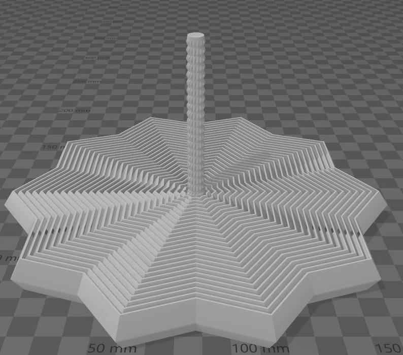 High Quality File Stl/3mf Star Fidget for 3D Printing Spinning Stress ...
