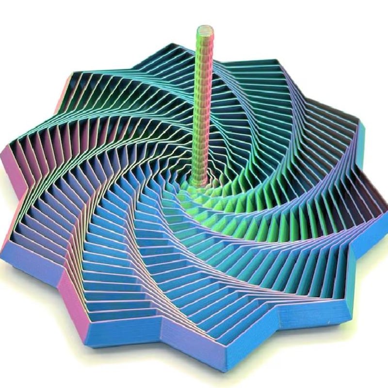 Star Fidget Toy 3d File - Etsy