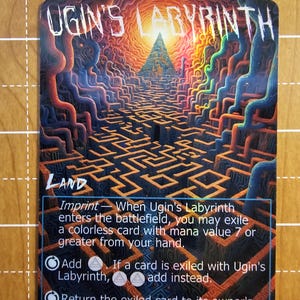 Ugins Labyrinth MTG Proxy Foil - Etsy