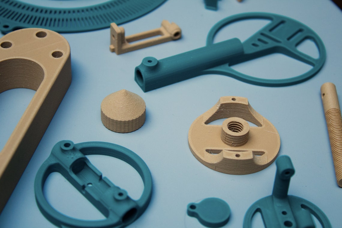 3D Printable Turntable DIY Hifi 3D Audio Kit Craft Your Own Vinyl ...