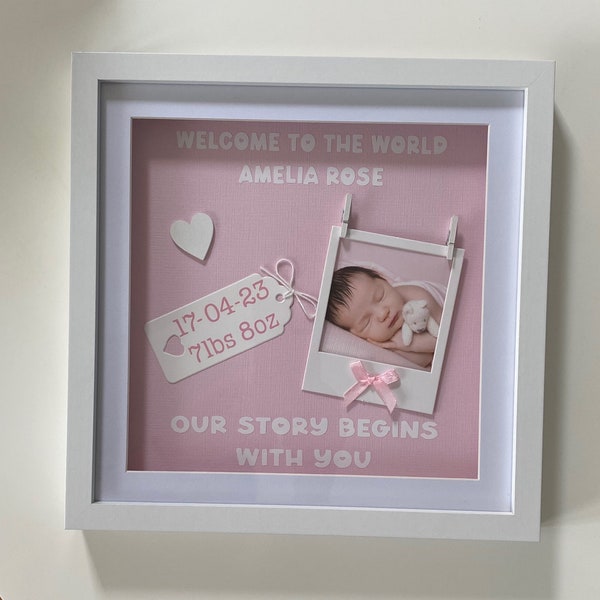 New Baby Frame - Etsy UK