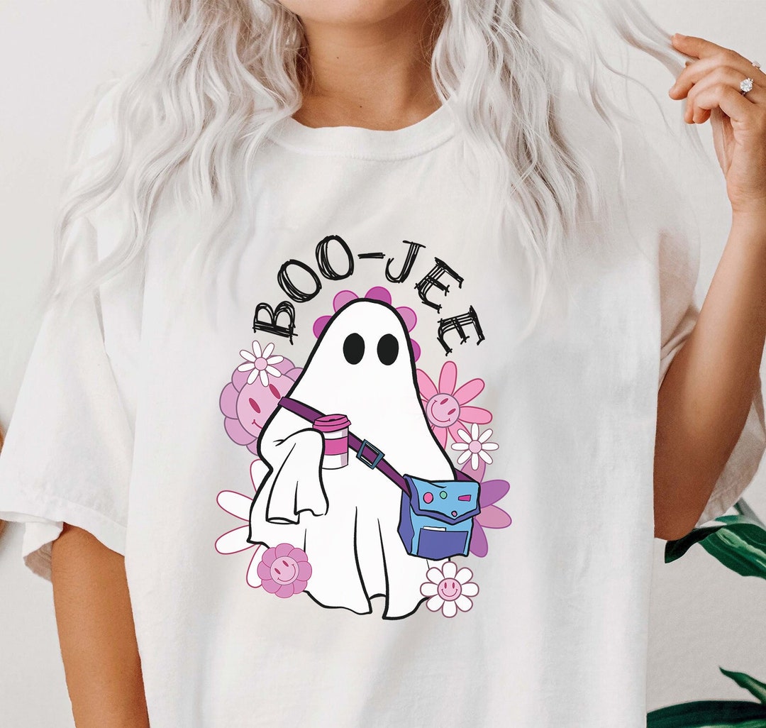 Boojee Shirt, Retro Halloween Png, Boojee Ghost Png, Cute Halloween Png ...