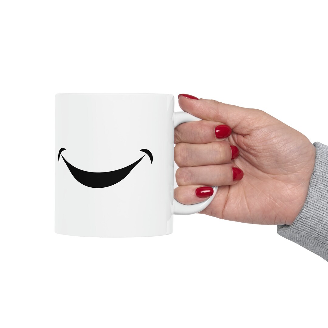 Laughing Mug, Ceramic Mug , Laughing Smile - Etsy