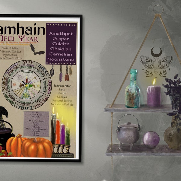 Samhain Poster - Etsy
