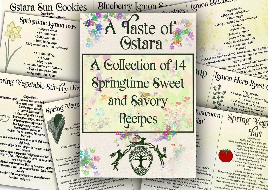 Ostara Recipe Collection Fourteen Home Cooking Ideas for Your Ostara ...
