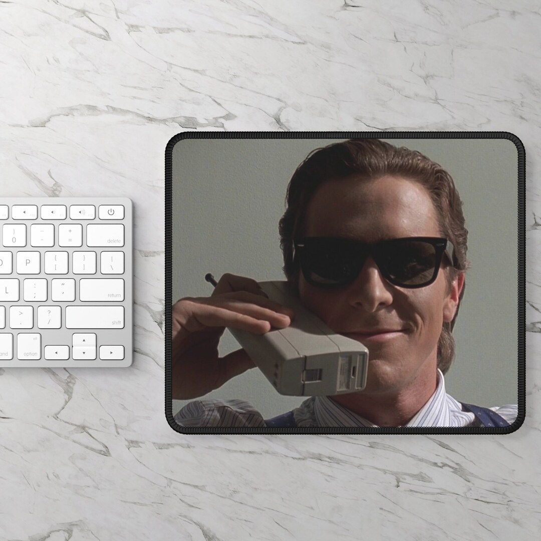 American Psycho, Patrick Bateman, on the Phone With Sunglasses Gaming ...