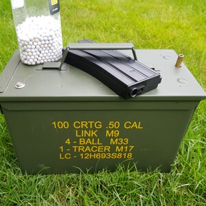 DIY Airsoft Electric Speedloader for M2a1 Cal. 50 Box stl Only - Etsy