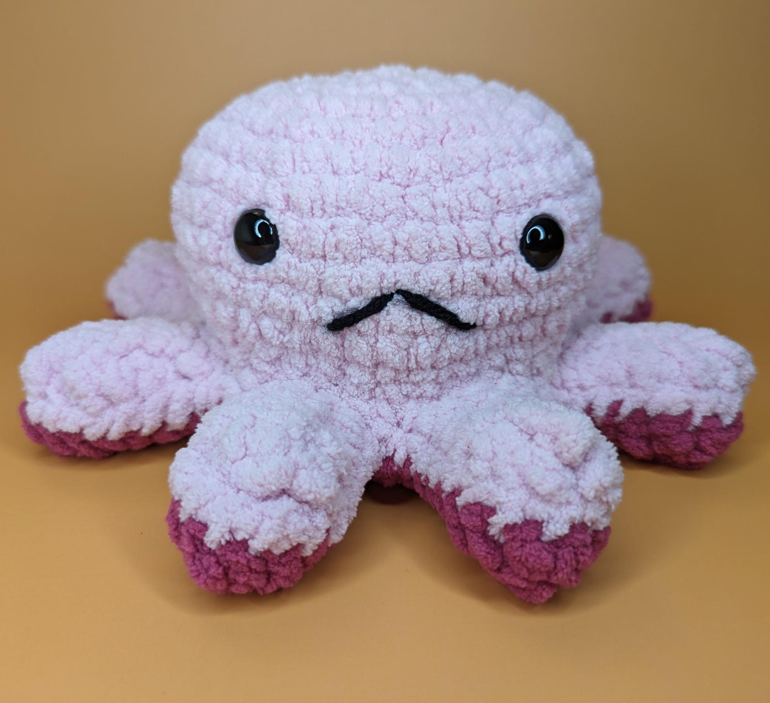 Handmade Crochet Reversible Octopus Plush - Etsy