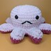 Handmade Crochet Reversible Octopus Plush - Etsy