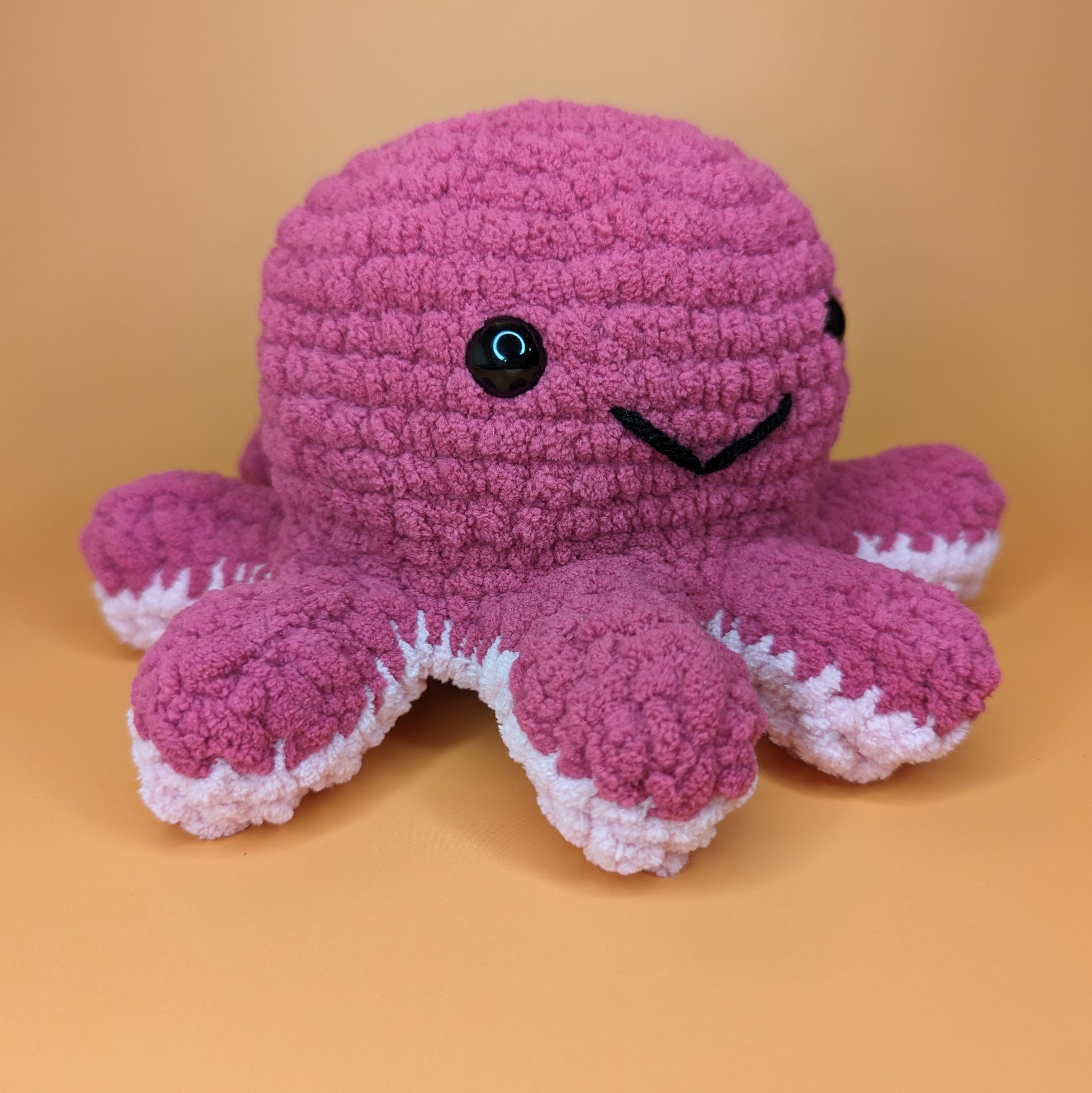 Handmade Crochet Reversible Octopus Plush - Etsy