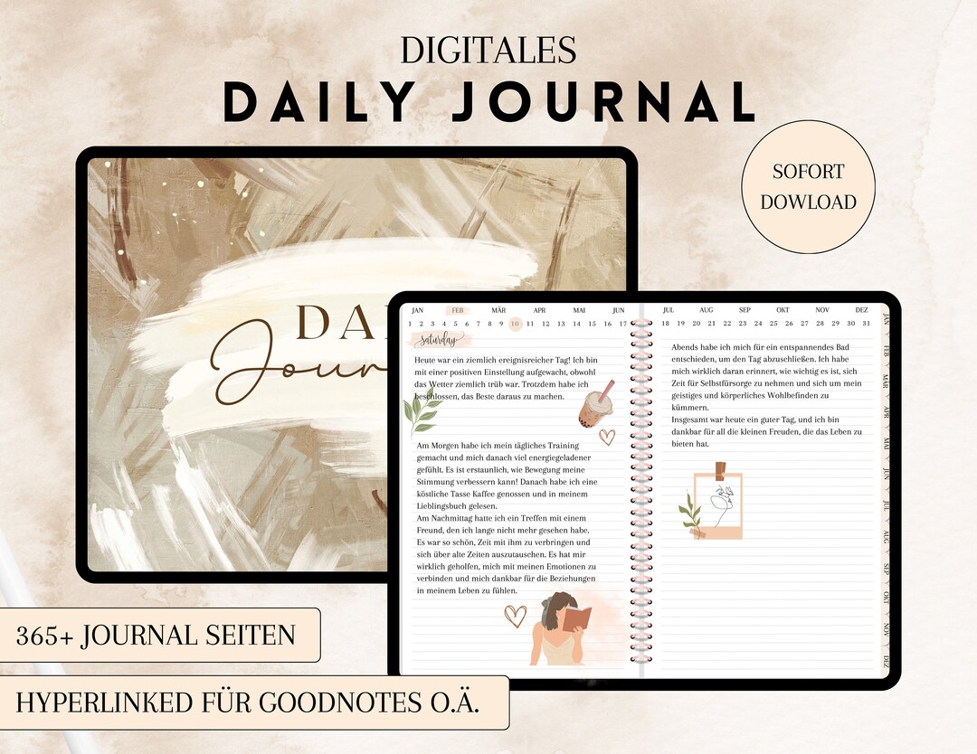 Digital Daily Journal, Digital Journal, Daily Journal, Goodnotes ...