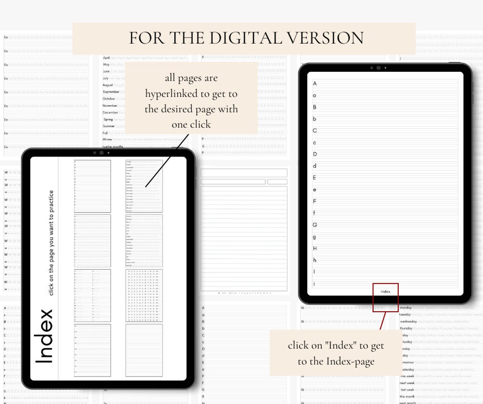 Printable Handwriting Practice Sheets, 65 Practice Pages Neat ...