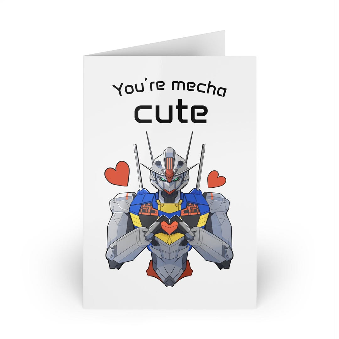 You're Mecha Cute Greeting Cards - Mobile Suit Gundam Aerial (the Witch ...
