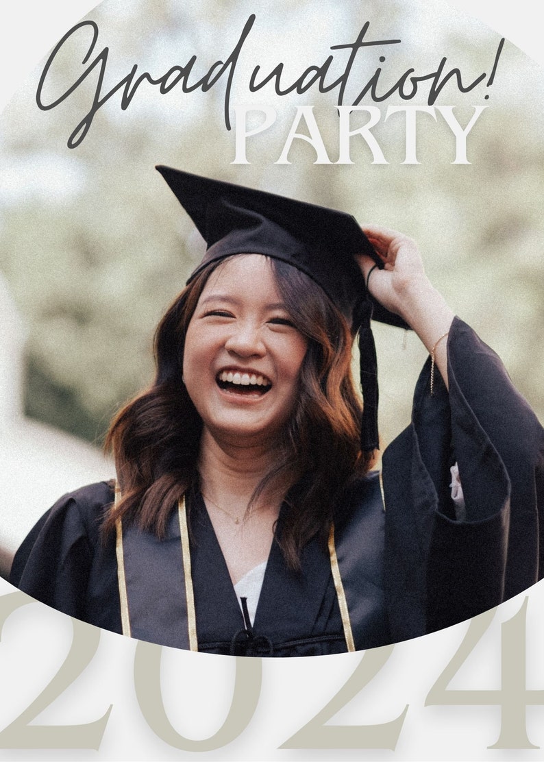 Graduation Announcement Template 2024 Graduation Invitation Photo ...