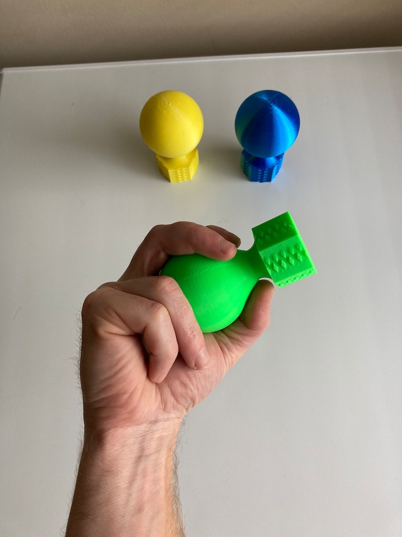 Thumb Primus, CMC Arthritis Exercise Device, 2 Handed Thumb Fidget Toy ...