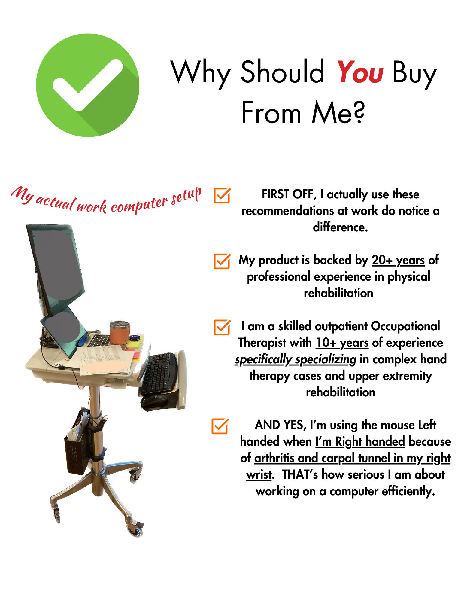 Guide to Ergonomic Computer Posture to Reduce Carpal Tunnel, This is a ...