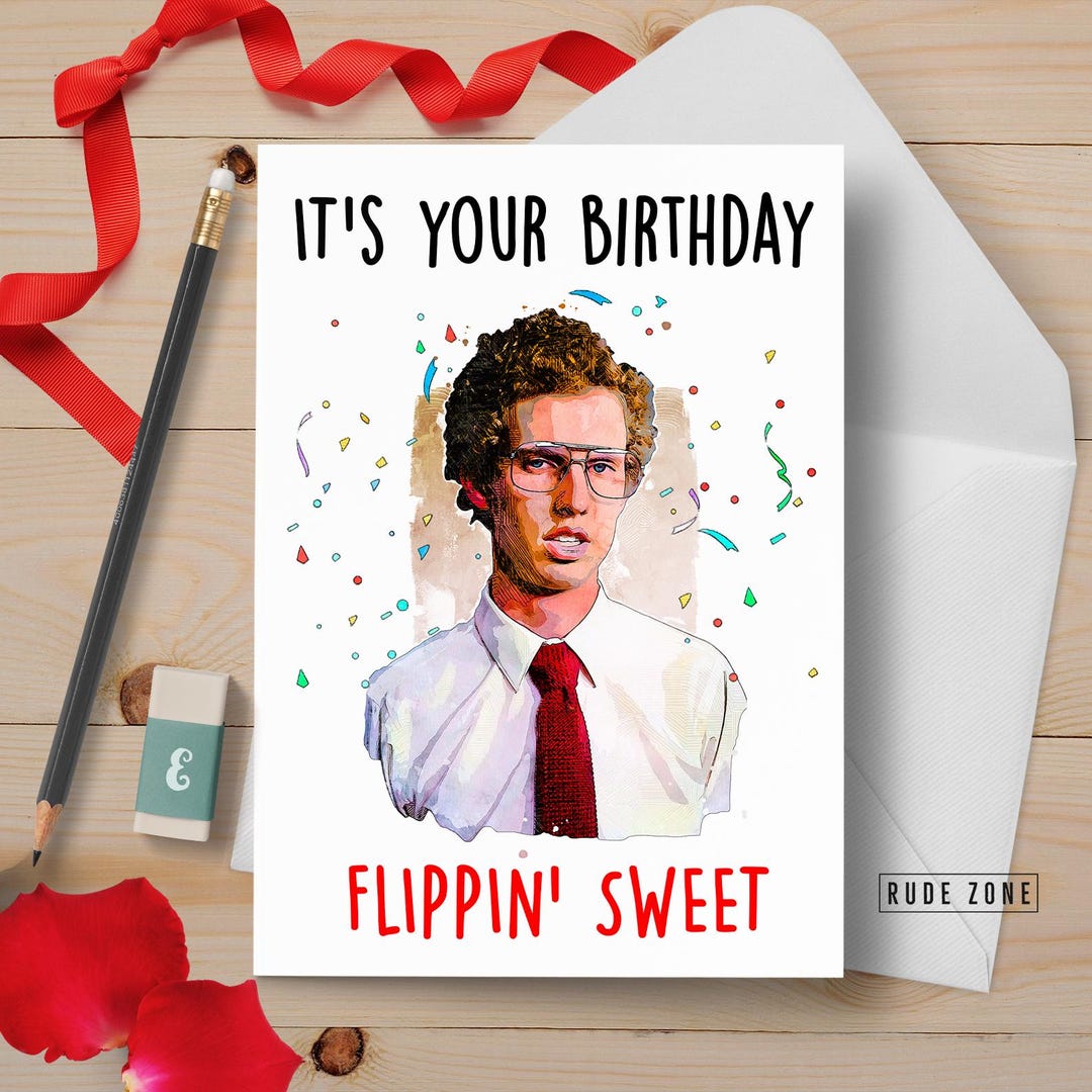 Funny Birthday Card | Napoleon Dynamite Inspired | Gift for Everyone ...