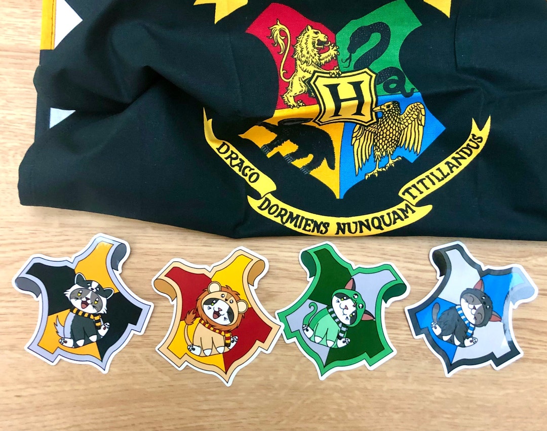Hogwarts House Stickers Harry Potter Stationery Ravenclaw - Etsy