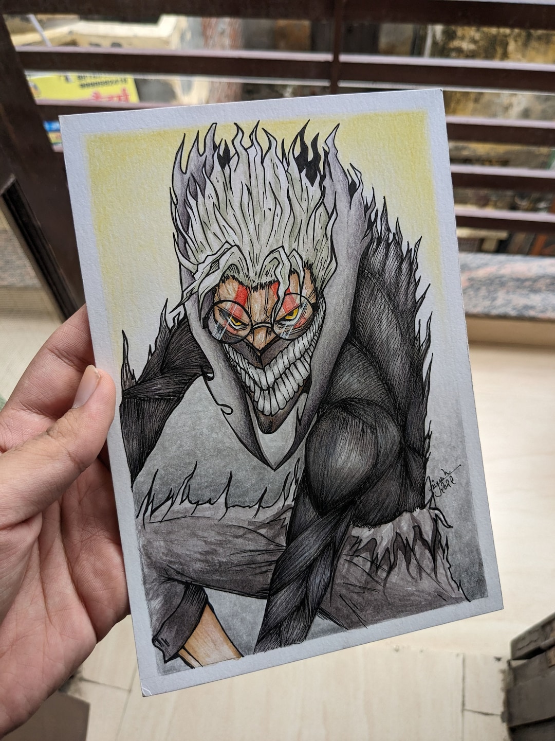 Dandadan Hand Drawn Illustation - Etsy