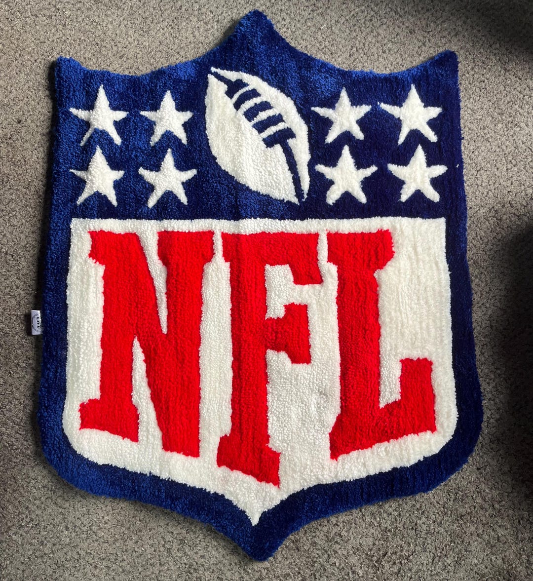 Custom Fan-made Rug - Your Favorite Professional Football Logo - Sports ...