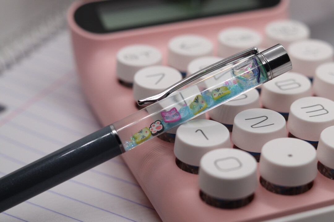 Karma is a Cat Cute Pens Cat Pens Liquid Pen Gifts for - Etsy