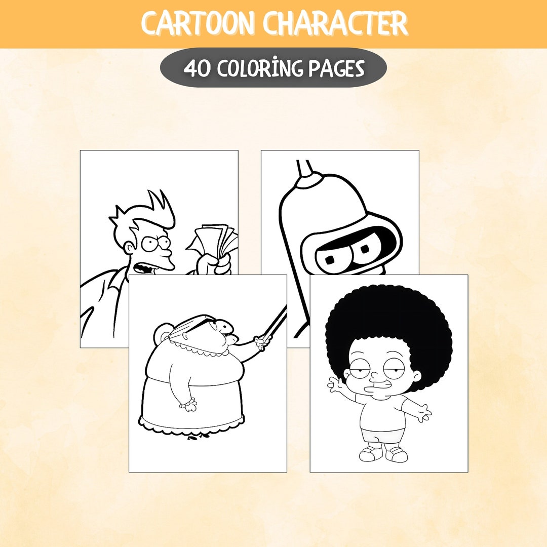 40 Coloring Pages / Printable / Coloring Book for Kids Digital Book ...