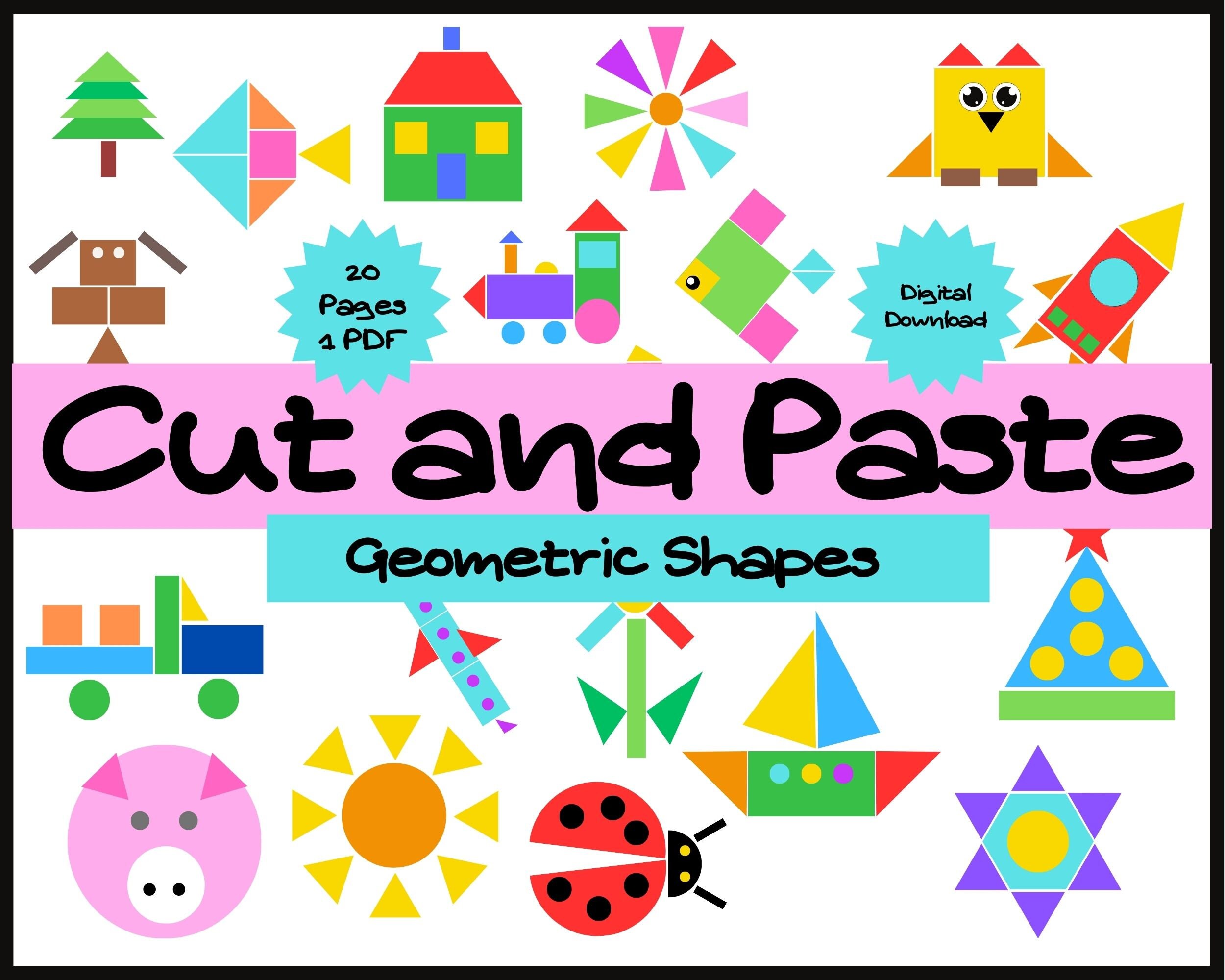 Geometric Shapes Design For Kids