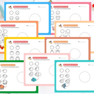 Directed Drawings, Homeschool Schedule, Step-by-step Drawing, Printable ...