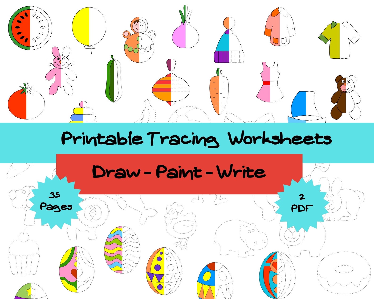 Printable Tracing Worksheets, Shape Tracing, Homeschool Schedule, Fine ...