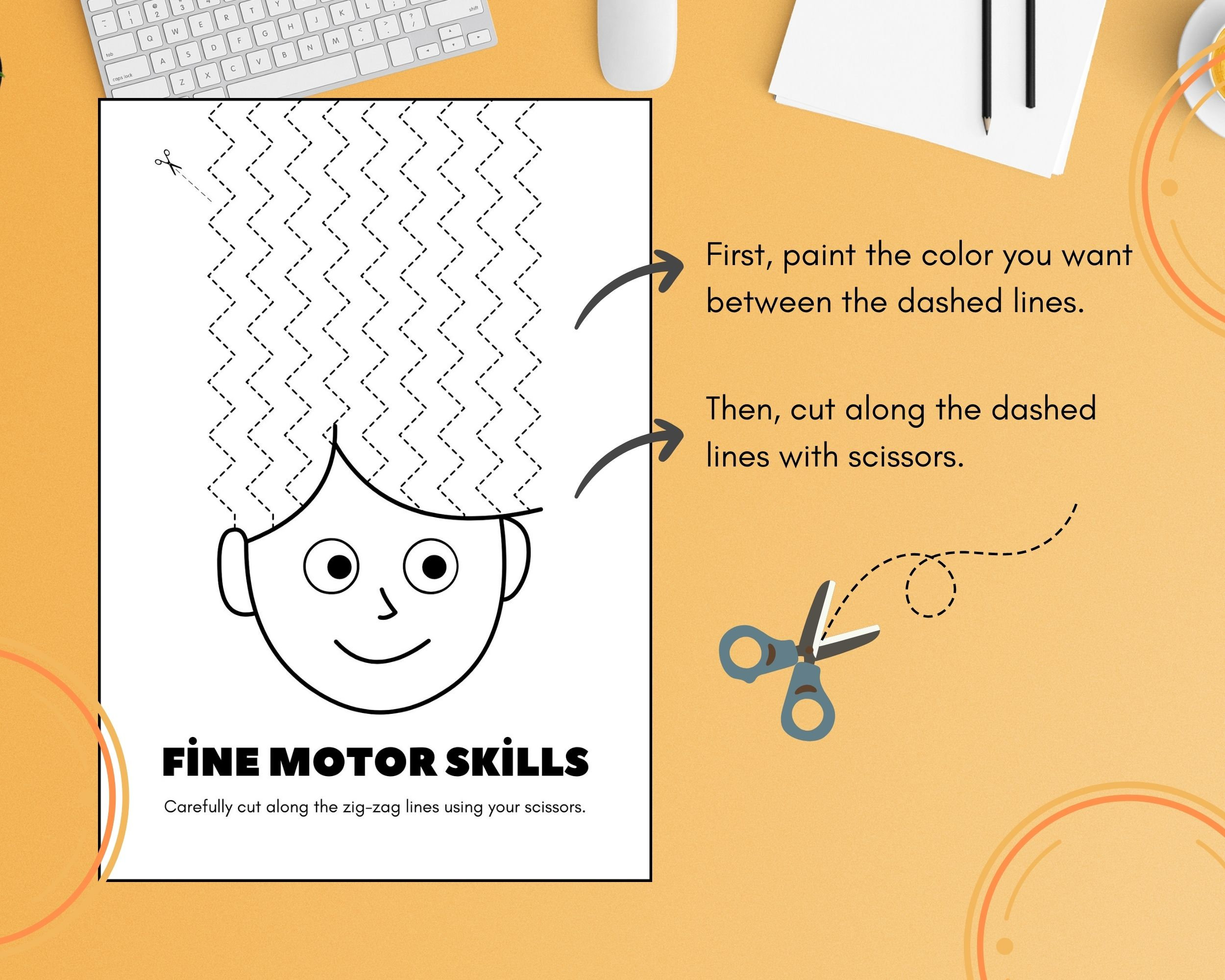 Scissor Skills, Cutting Practice, Cut and Style Different Hairstyles ...