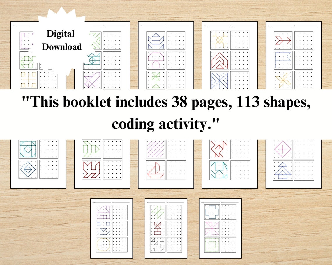 Mega Geoboard Cards Digital Activity Kit, Geoboard Shape Cards ...