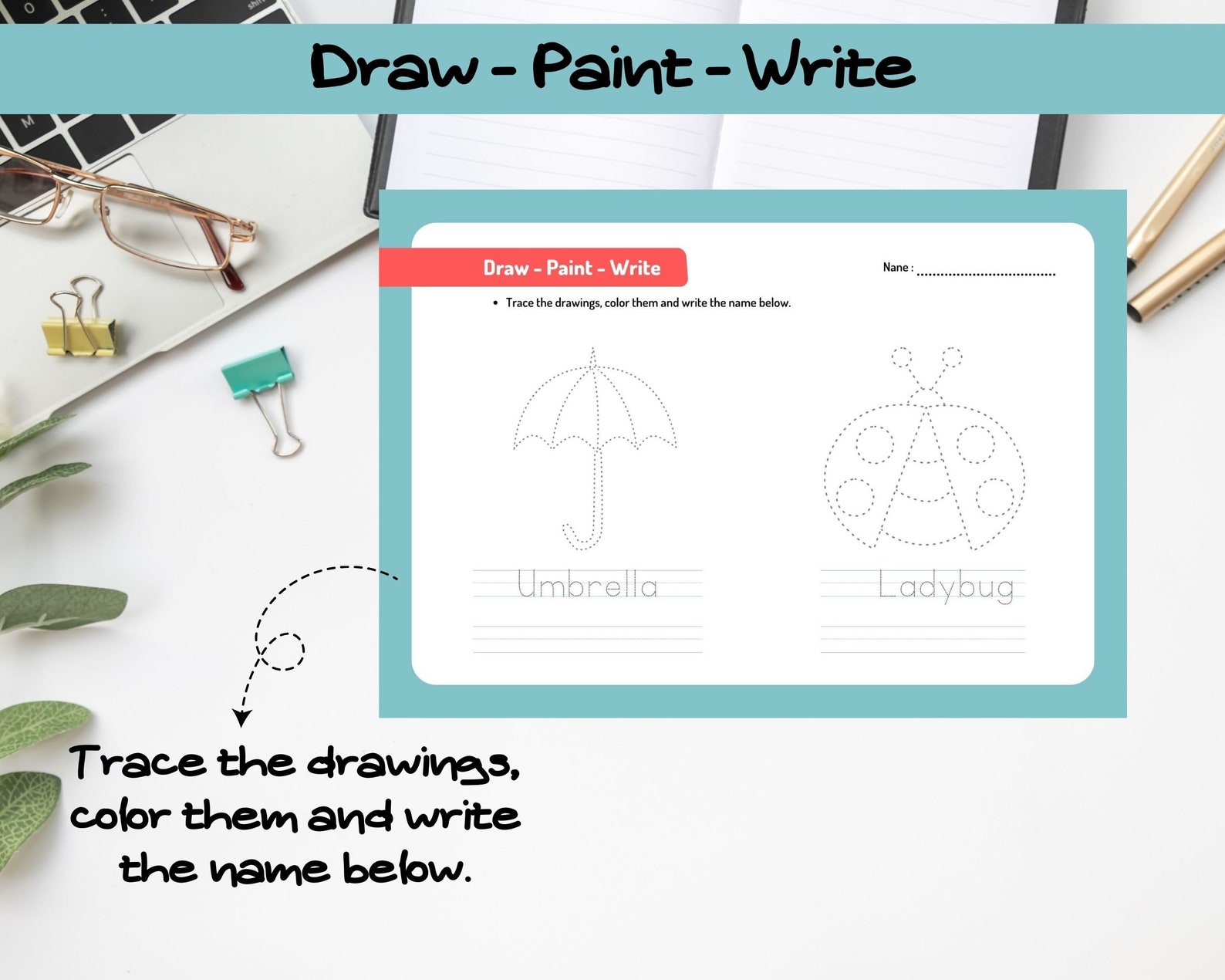 Printable Tracing Worksheets, Shape Tracing, Homeschool Schedule, Fine ...