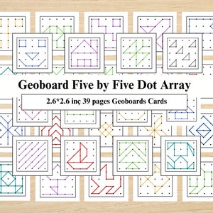 Mega Geoboard Cards Digital Activity Kit, Geoboard Shape Cards ...
