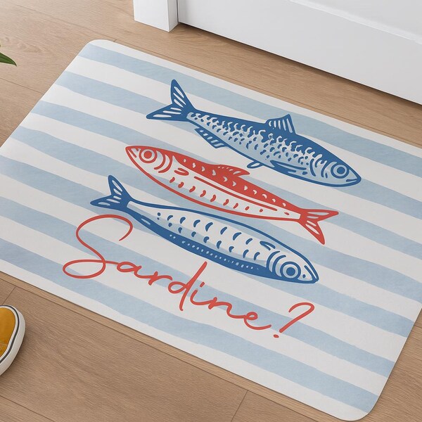Sardine Doormat - Etsy