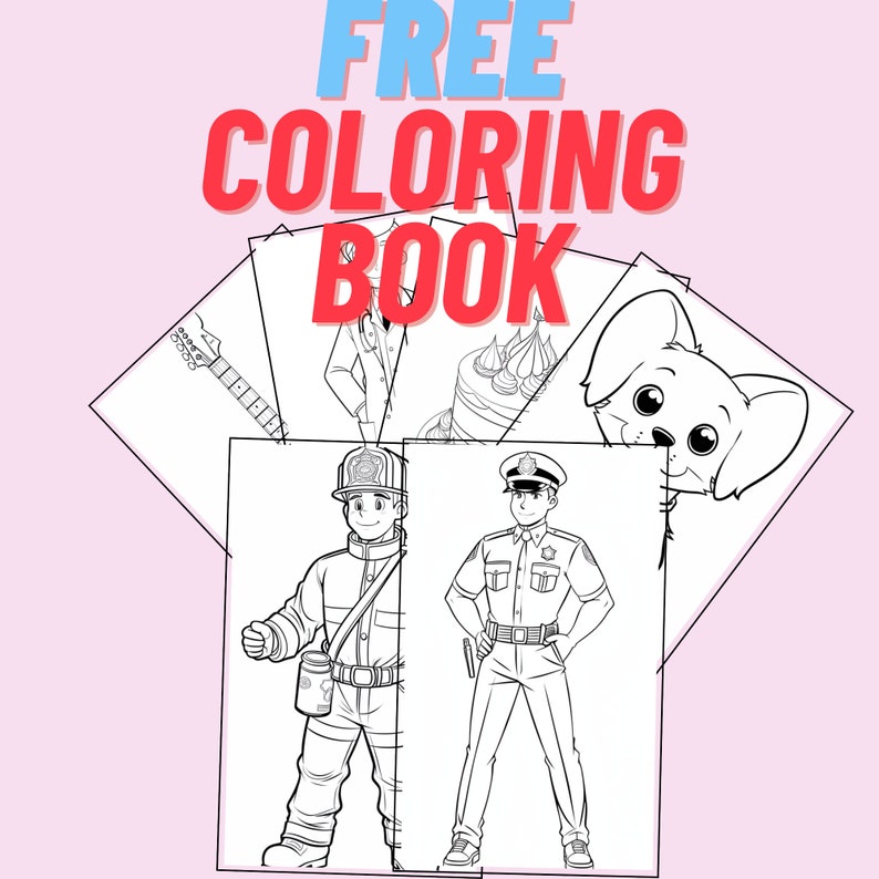 Printable Occupations / Jobs - Flashcards for Kids + Free Coloring Book ...