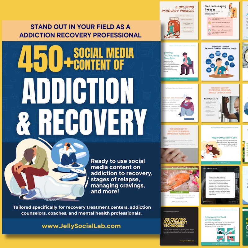 Canva Template Addiction - Etsy
